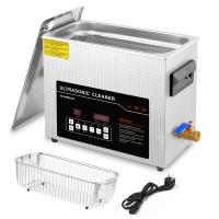 China 6.5L Digital Ultrasonic Cleaner with Heated Timer - 40kHz/28kHz Dual Frequency Stainless Steel Commercial Unit for sale