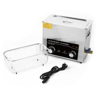 China 6L Mechanical Ultrasonic Cleane rwith Heater Powerful Ultrasound 180w for Watch Glass Auto Motor Bike Dental Parts for sale