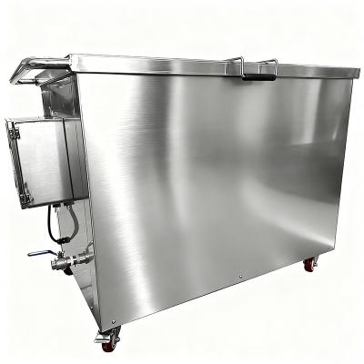 China 211 Liters Stainless Steel Industrial Soak Tank with 1.5 kW Heating and Mobile Design for sale