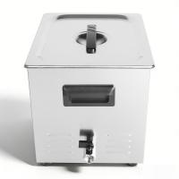 China Industrial Digital Ultrasonic Cleaner with 240W Ultrasonic Power 10L Capacity and 7-Level Adjustment for sale
