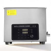 China Industrial Digital Ultrasonic Cleaner with 240W Ultrasonic Power 10L Capacity and 7-Level Adjustment for sale