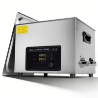 China Digital Ultrasonic Cleaner with 360W Ultrasonic Power 15L Capacity and 7-Level Adjustment for Industrial and Jewelry Cleaning for sale