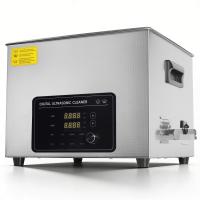 China Digital Ultrasonic Cleaner with 360W Ultrasonic Power 15L Capacity and 7-Level Adjustment for Industrial and Jewelry Cleaning for sale