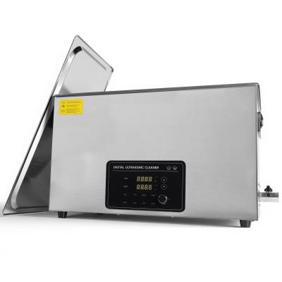 China Industrial Digital Ultrasonic Cleaner with 600W Ultrasonic Power 30L Capacity and 7-Level Adjustment for sale