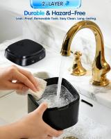 China 45kHz Ultrasonic Retainer Cleaner with UV-C Sterilization and 320ml Large Capacity for Dentures and Aligners for sale