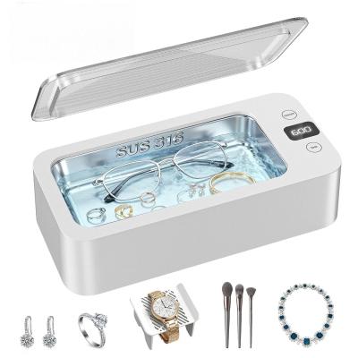 China 50Khz Ultrasonic Jewelry Cleaner with 316SUS Tank and 5 Cleaning Modes for Jewelry, Eyeglasses, and Dentures for sale