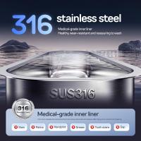 China 50Khz Ultrasonic Jewelry Cleaner with 316SUS Tank and 5 Cleaning Modes for Jewelry, Eyeglasses, and Dentures for sale