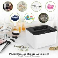 China 45kHz Ultrasonic Cleaner with 304 Stainless Steel Tank and 900ml Capacity for Jewelry and Dental Retainers for sale