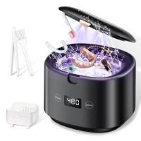 China Portable 30W 45kHz Ultrasonic Cleaner for Dental Appliances and Jewelry with Digital Timer for sale