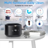 China Portable 30W 45kHz Ultrasonic Cleaner for Dental Appliances and Jewelry with Digital Timer for sale