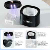 China Portable 30W 45kHz Ultrasonic Cleaner for Dental Appliances and Jewelry with Digital Timer for sale