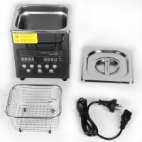 China 2L Digital Ultrasonic Cleaner with 40kHz Frequency and Stainless Steel Tank for Jewelry, Glasses, and Tools for sale