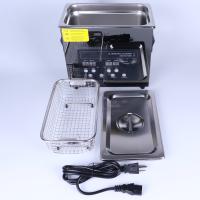 China 120W 3L Capacity 40kHz Ultrasonic Cleaner with Digital Timer and Heater for Jewelry, Glasses, and Tools for sale