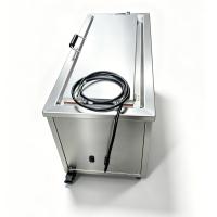 China Custom 1200W Power Adjustable 90L Industrial Ultrasonic Cleaner with Digital Heating for Car Motor Parts for sale