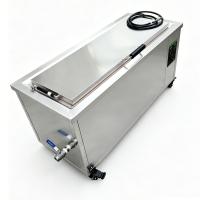 China Custom 1200W Power Adjustable 90L Industrial Ultrasonic Cleaner with Digital Heating for Car Motor Parts for sale