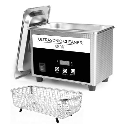 China Ultrasonic Cleaner 800ML Jewelry Cleaner Ultrasonic Machine 40kHz with Digital Timer and Degassing,Digital Ultrasonic Parts Cleaner for Denture Dental Oral Irrigator Parts Glasses for sale