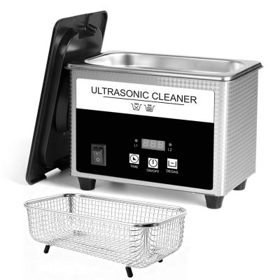 China 800ML Ultrasonic Cleaner, 40kHz with Digital Timer & Degas Mode, for Jewelry, Glasses, Dentures, Small Parts for sale