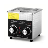 China Commercial Ultrasonic Cleaner with Knob, 1.3L Professional Ultrasonic Cleaner, 40kHz with Heater and Timer for Tools, Jewelry, Watches, Glasses, Dentures, and Small Metal Parts for sale