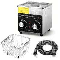 China Commercial Ultrasonic Cleaner with Knob, 1.3L Professional Ultrasonic Cleaner, 40kHz with Heater and Timer for Tools, Jewelry, Watches, Glasses, Dentures, and Small Metal Parts for sale