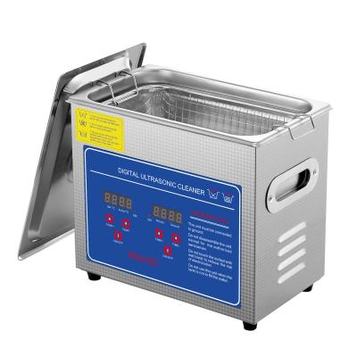 China Professional 3L Capacity 40kHz Ultrasonic Cleaner with Stainless Steel Tank and Digital Timer for sale
