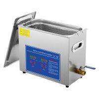 China 6L Capacity 40kHz Digital Ultrasonic Cleaner with 300W Heating Power for Industrial Parts and Jewelry for sale