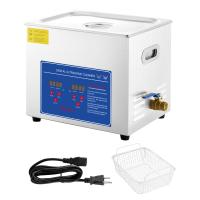 China 10L Capacity Stainless Steel Tank Digital Ultrasonic Cleaner with 40kHz Frequency for Industrial and Jewelry Cleaning for sale