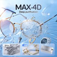 China 50kHz Ultrasonic Cleaner with 500ml Capacity and 316 Stainless Steel Tank for Jewelry and Dentures for sale