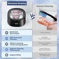China 45kHz 30W Ultrasonic Cleaner with 230ml Capacity for Dentures Jewelry and Dental Appliances for sale