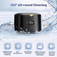 China 45kHz 30W Ultrasonic Cleaner with 230ml Capacity for Dentures Jewelry and Dental Appliances for sale