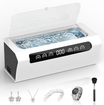 China 45KHz Ultrasonic Cleaner with 500ml Capacity and 4 Cleaning Modes for Jewelry, Eyeglasses, and Dental Appliances for sale