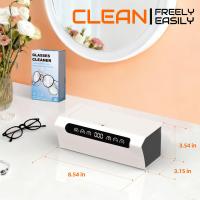 China 45KHz Ultrasonic Cleaner with 500ml Capacity and 4 Cleaning Modes for Jewelry, Eyeglasses, and Dental Appliances for sale