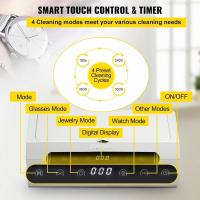 China 45KHz Ultrasonic Cleaner with 500ml Capacity and 4 Cleaning Modes for Jewelry, Eyeglasses, and Dental Appliances for sale