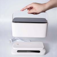 China 800ML 45KHz Ultrasonic Cleaner with 4 Cleaning Modes and 2 Baskets for Jewelry Dentures Glasses for sale
