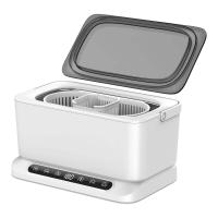 China 800ML 45KHz Ultrasonic Cleaner with 4 Cleaning Modes and 2 Baskets for Jewelry Dentures Glasses for sale