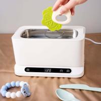 China 800ML 45KHz Ultrasonic Cleaner with 4 Cleaning Modes and 2 Baskets for Jewelry Dentures Glasses for sale