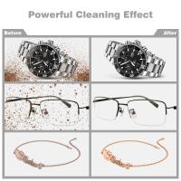 China 800ML 45KHz Ultrasonic Cleaner with 4 Cleaning Modes and 2 Baskets for Jewelry Dentures Glasses for sale