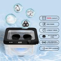 China 45kHz Ultrasonic Cleaner with 900ml Capacity and 304 Stainless Steel Tank for Jewelry and Dentures for sale