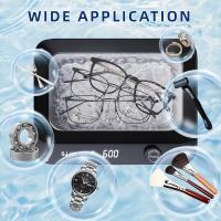 China 45kHz Ultrasonic Cleaner with 900ml Capacity and 304 Stainless Steel Tank for Jewelry and Dentures for sale