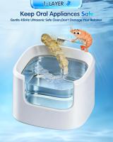 China 45kHz Ultrasonic Cleaner with UV Sterilization and 320ml Large Capacity for Dental Appliances for sale