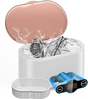 China 600mL 45Khz Ultrasonic Cleaner with Degas Mode for Jewelry Denture and Watch Cleaning for sale