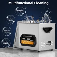 China 240W 40kHz Ultrasonic Cleaner with Degassing Mode for Industrial Parts Washer for sale