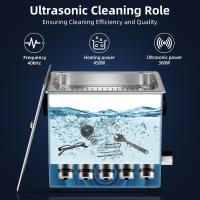 China 360W Ultrasonic Cleaner 15L Capacity Digital Ultrasonic Cleaning Machine with 40kHz Frequency for Industrial Parts Cleaning for sale