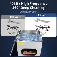 China 360W Ultrasonic Cleaner 15L Capacity Digital Ultrasonic Cleaning Machine with 40kHz Frequency for Industrial Parts Cleaning for sale