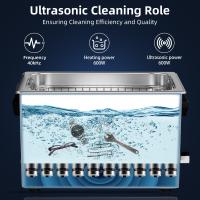 China 600W 30L Ultrasonic Cleaner with 40kHz Frequency for Industrial and Precision Cleaning for sale