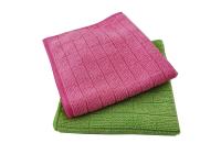 China Microfiber Terry Cloth Reusable Lint Free Towels Absorbent Microfiber Cleaning Cloths for sale