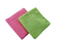 China Microfiber Terry Cloth Reusable Lint Free Towels Absorbent Microfiber Cleaning Cloths for sale