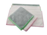 China Durable 30x30cm Water Absorbent Quality Microfibre Cleaning Cloth Terry Towels for sale
