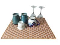 China Printing  Microfiber Dish Drying Mats For Kitchen Counter Mat for sale