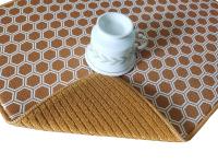 China Printing  Microfiber Dish Drying Mats For Kitchen Counter Mat for sale