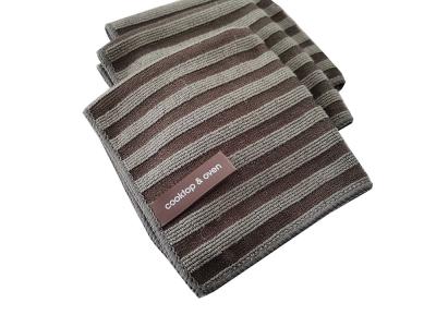China 50x70cm 30x30cm Quality Microfibre Cleaning Cloth Floor Wipe Towel for sale